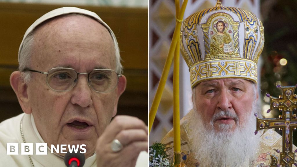 Pope Francis set for historic Orthodox Patriarch meeting - BBC News