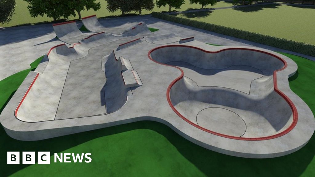 Work to begin on £195k concrete bowl skate park in Douglas - BBC News