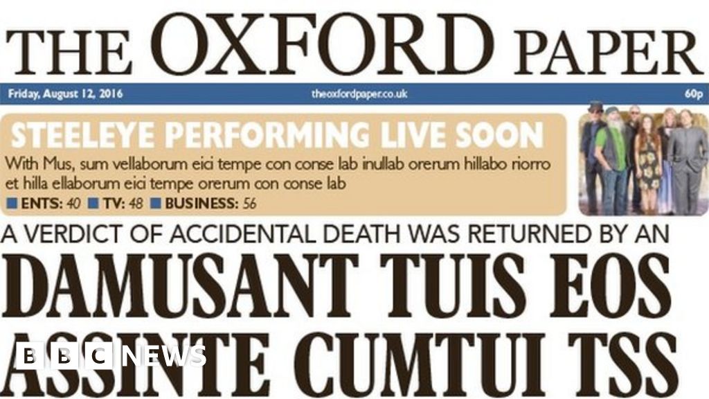 The Oxford Paper to launch in Oxfordshire - BBC News