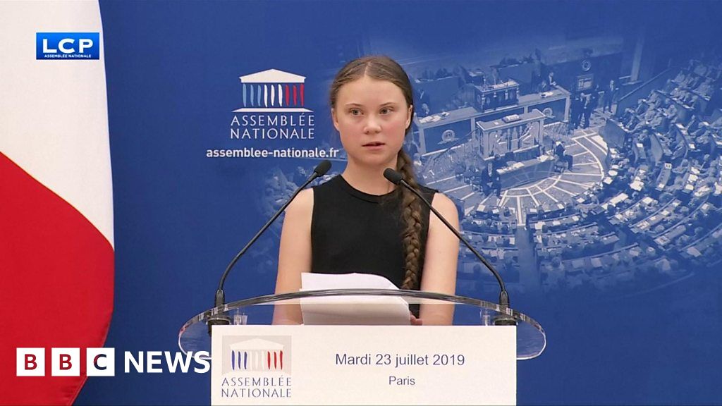 Greta Thunberg: Teen tells French MPs to ‘listen to climate scientists’