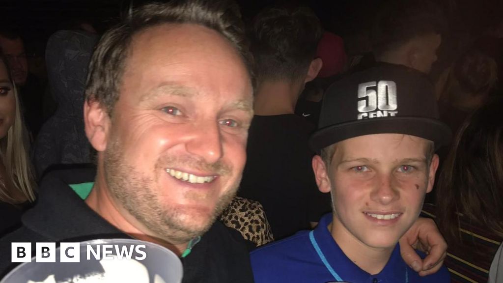 Dad hits halfway point of running challenge in memory of teen son