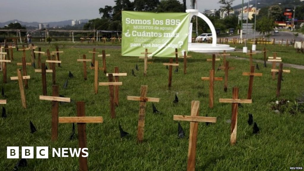 El Salvador violence up to civil war-era level - BBC News