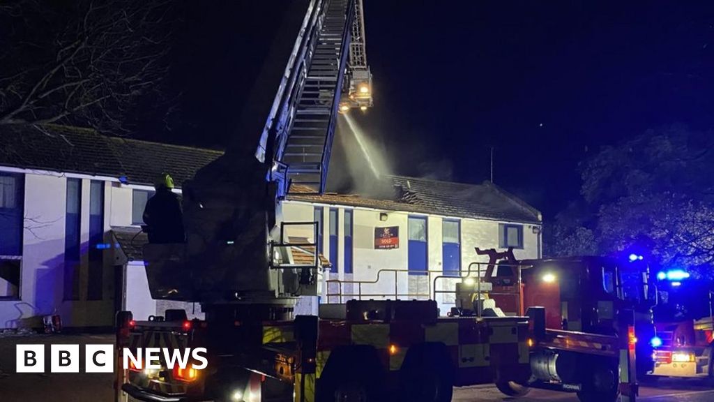 Pitsea's former police station fire tackled at midnight