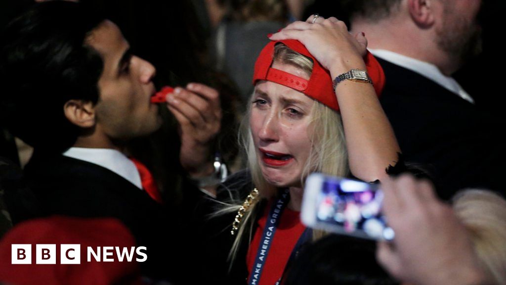 Cheers and tears - BBC News
