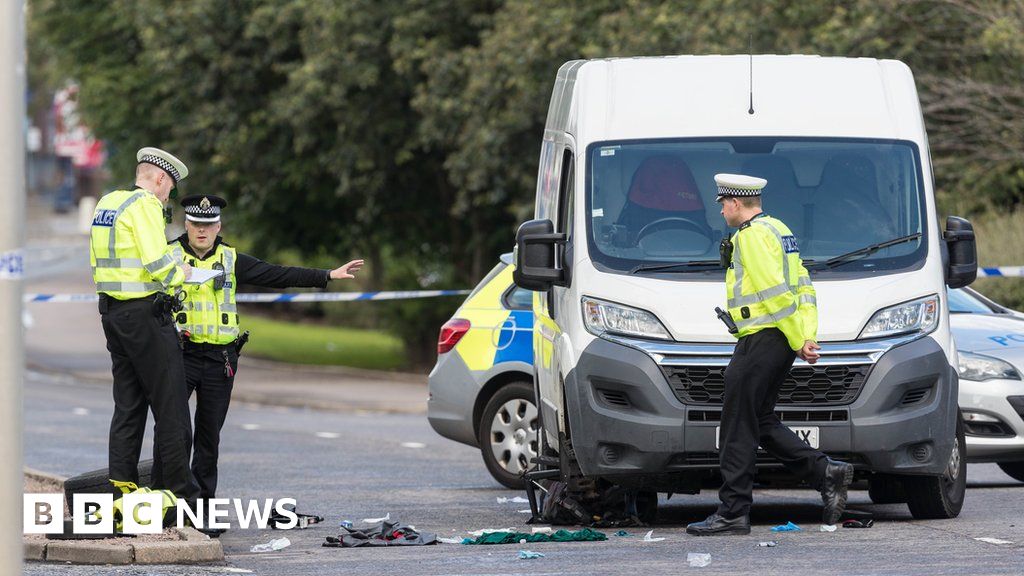 Police appeal for witnesses after cyclist hit by van - BBC News
