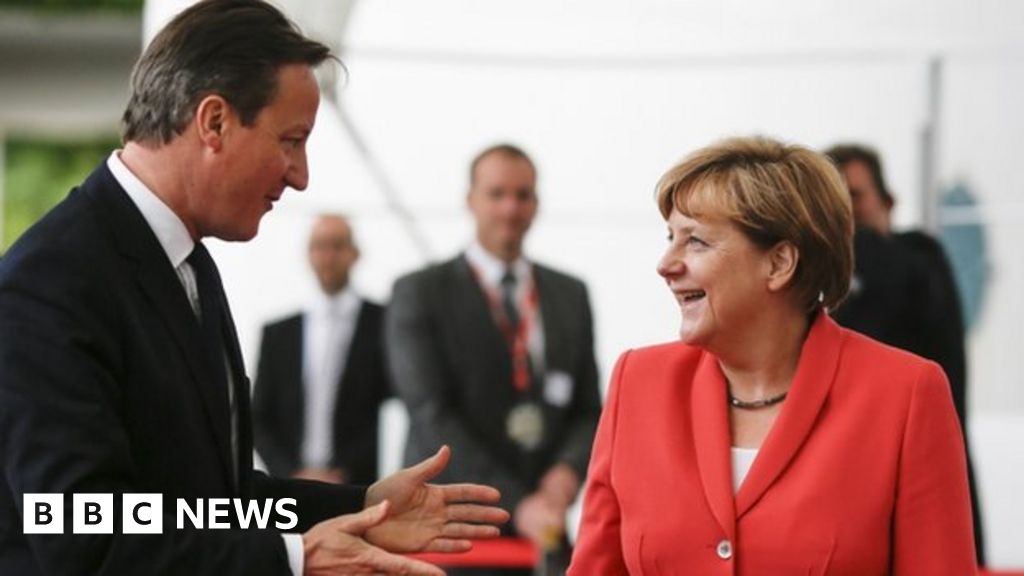 David Cameron and Angela Merkel hold EU reform talks - BBC News