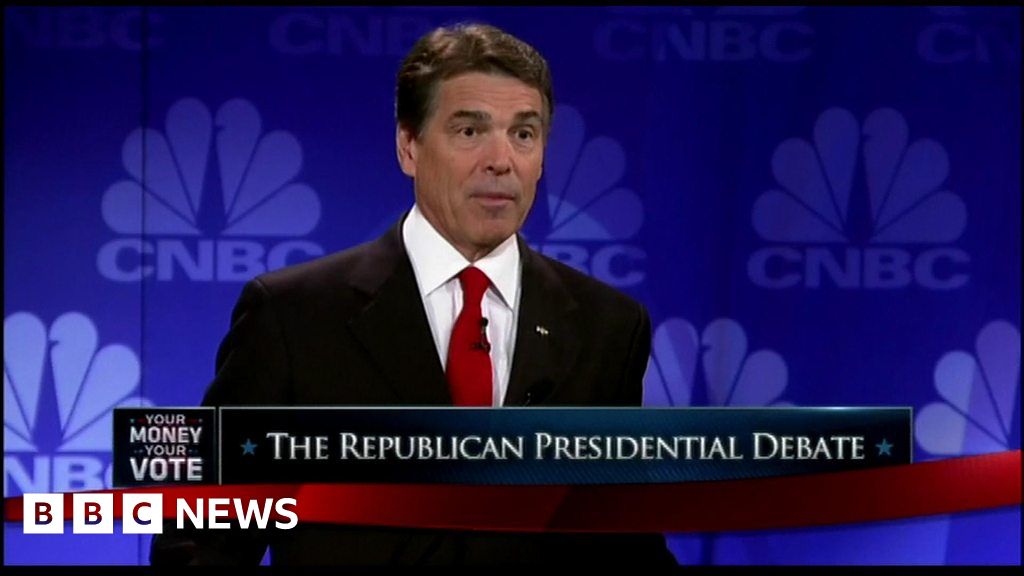 'Oops': Rick Perry's debate disaster - BBC News