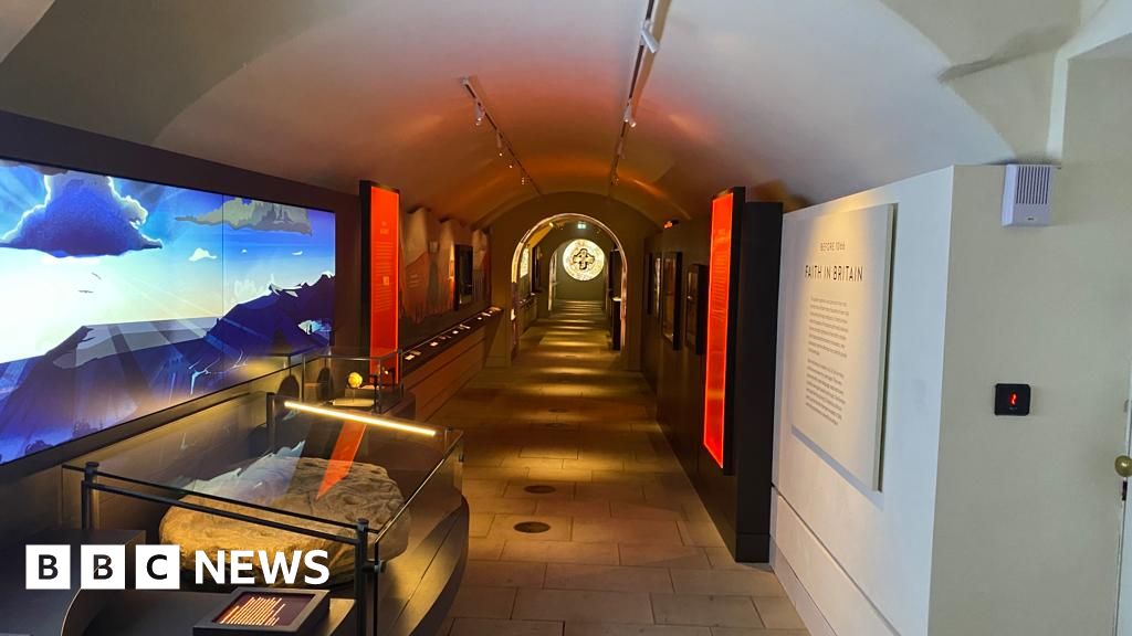 Auckland Castle museum explores 6,000 years of faith - BBC News