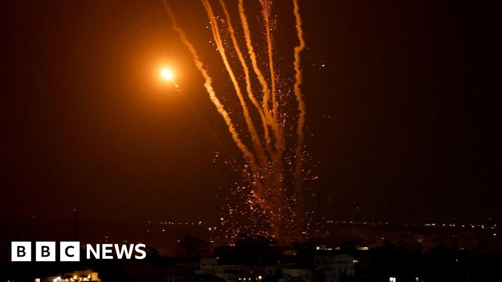 Gaza: Dozens of rockets fired into Israel from Gaza Strip