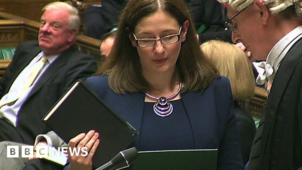 Sleaford and North Hykeham MP Caroline Johnson in Commons - BBC News