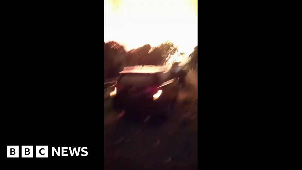 Large fireball at Indonesian oil refinery shocks residents - BBC News