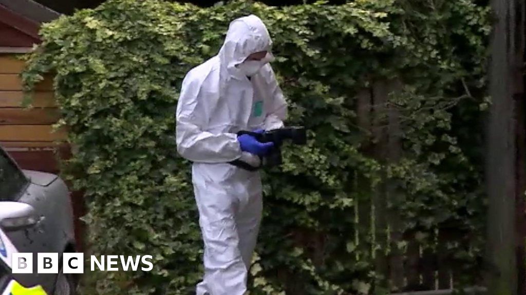 Forensic officers seen at property in Birmingham