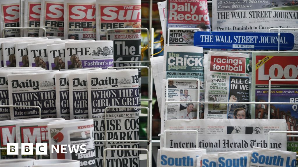Newspapers 'protected from punitive damages' under new rules - BBC News