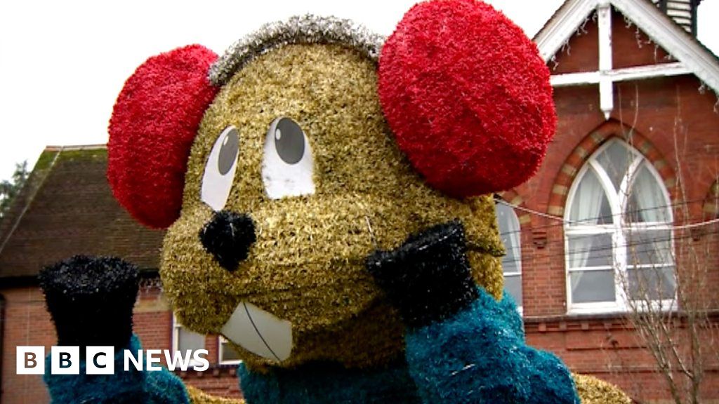 Alton's Christmas skiing marmot decoration sparks row