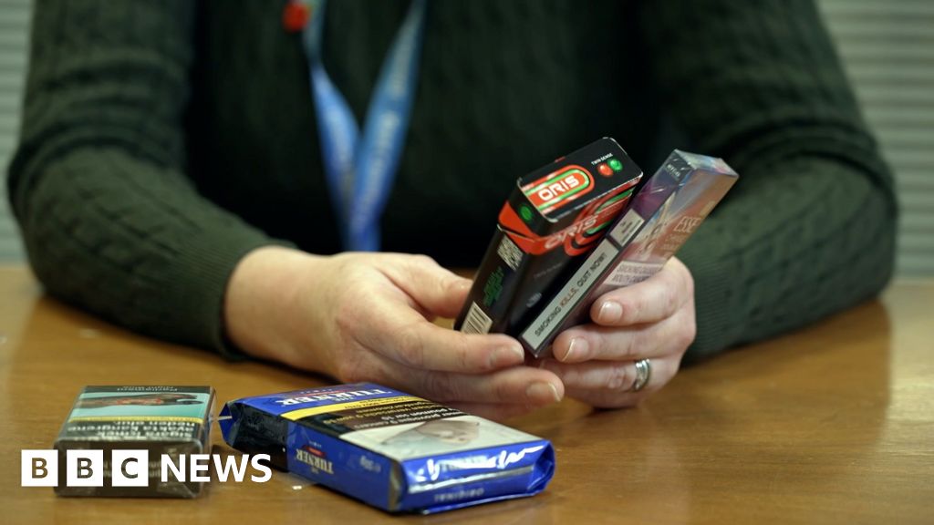 How to spot illicit cigarettes - BBC News