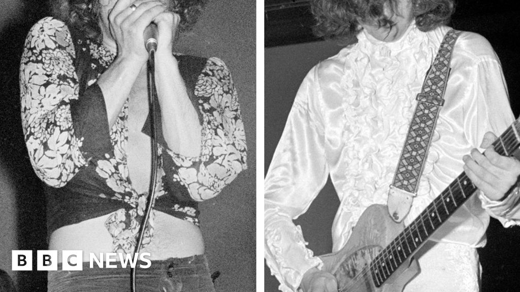 Led Zeppelin: Pictures show first concert, in 1968 - BBC News