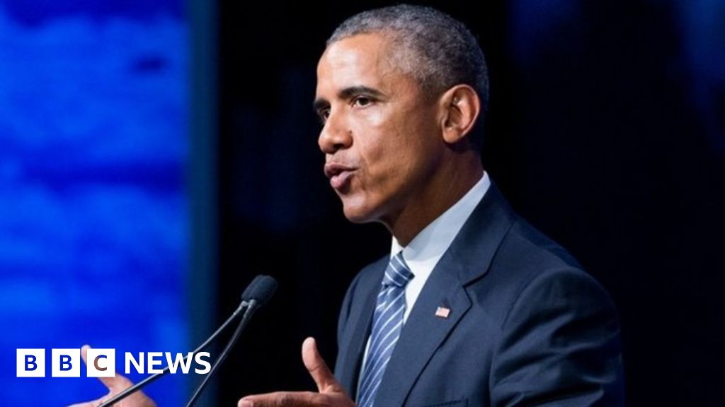 Obama pleads for Paris climate change deal - BBC News