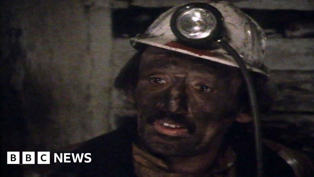 Archive: Mardy, last pit in the Rhondda in 1984 - BBC News