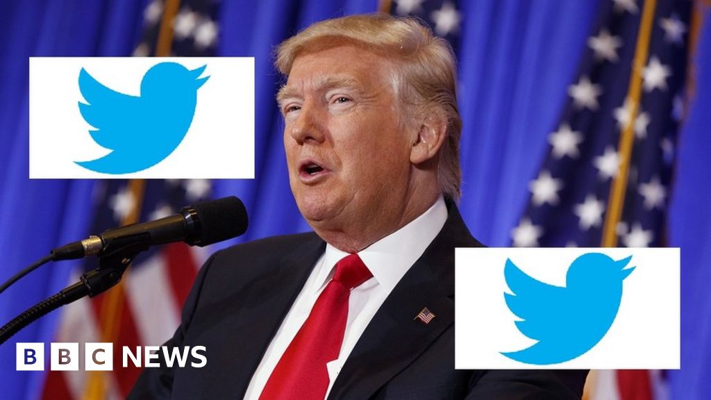 Trump Tweetwatch Intelligence Agencies Taking One Last Shot Bbc News