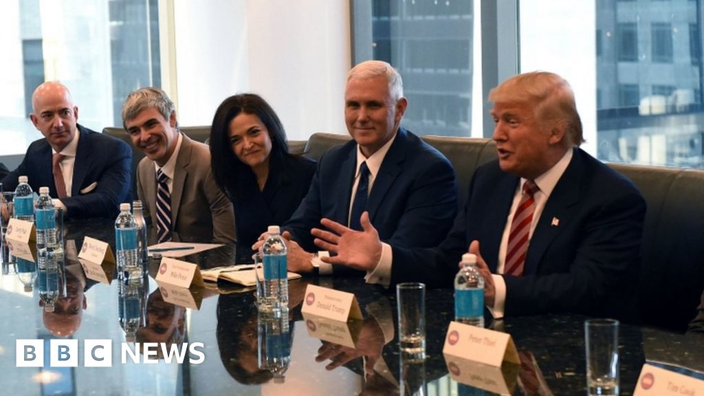 Tech Tent: Tech gets ready for Trump - BBC News