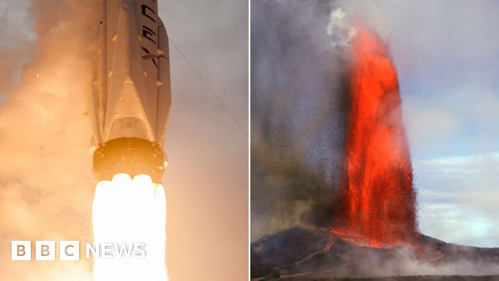 Rocket rumbles give volcanic insights - BBC News