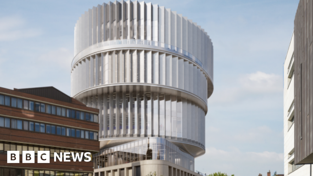 ‘Wonky wedding cake' building in Birmingham approved - BBC News