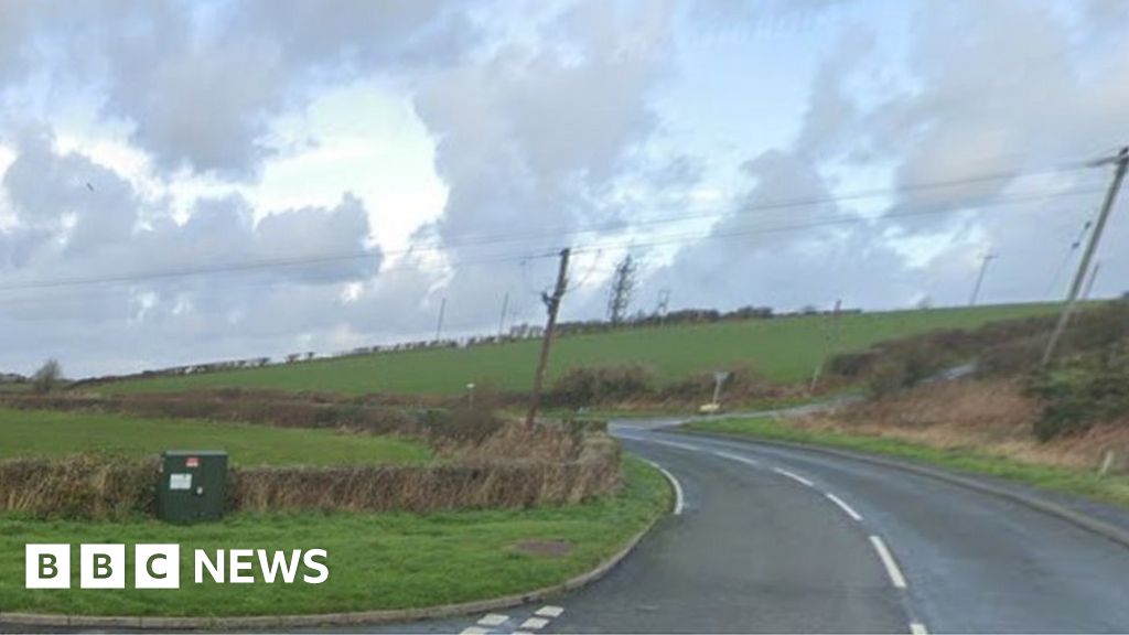 Anglesey crash: Motorcyclist airlifted to hospital - BBC News