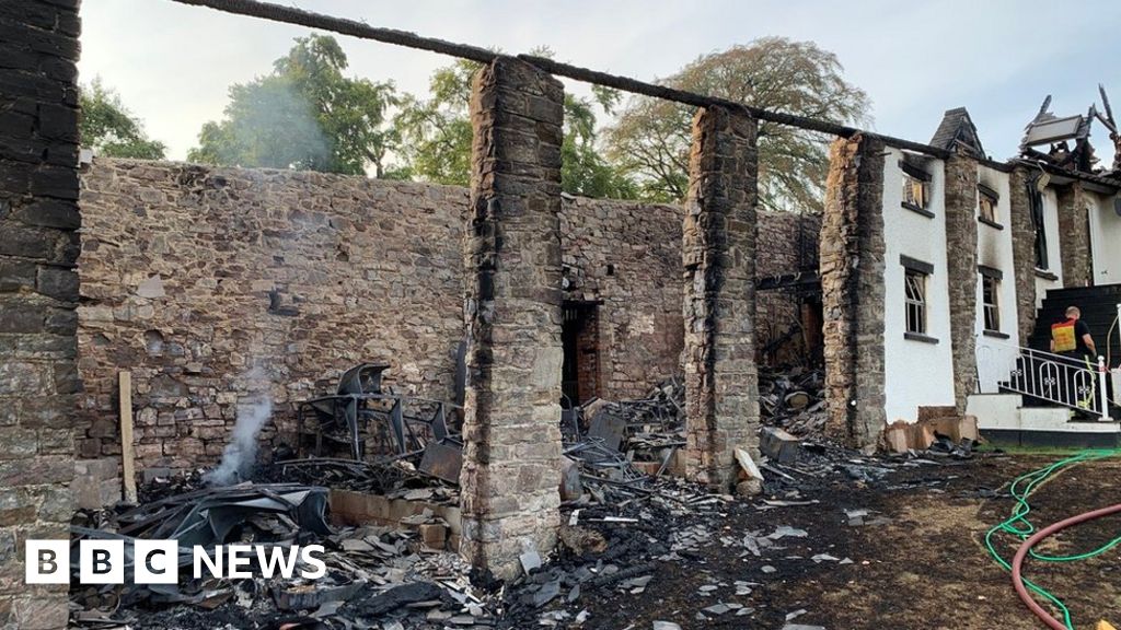 Tiverton barn destroyed in suspected accidental fire