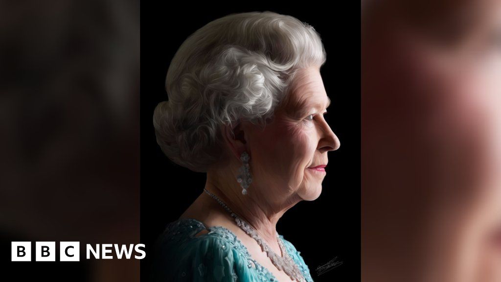 Queen Elizabeth II: Bristol celebrity artist paints portrait of the ...