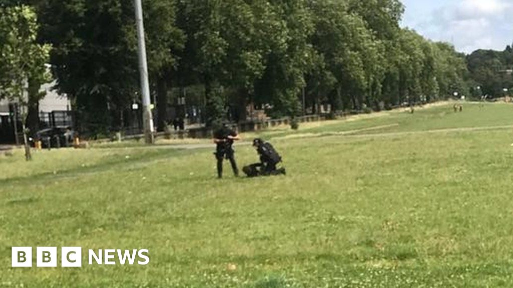Armed police arrest boy, 15, after reports of Nottingham knife chase ...