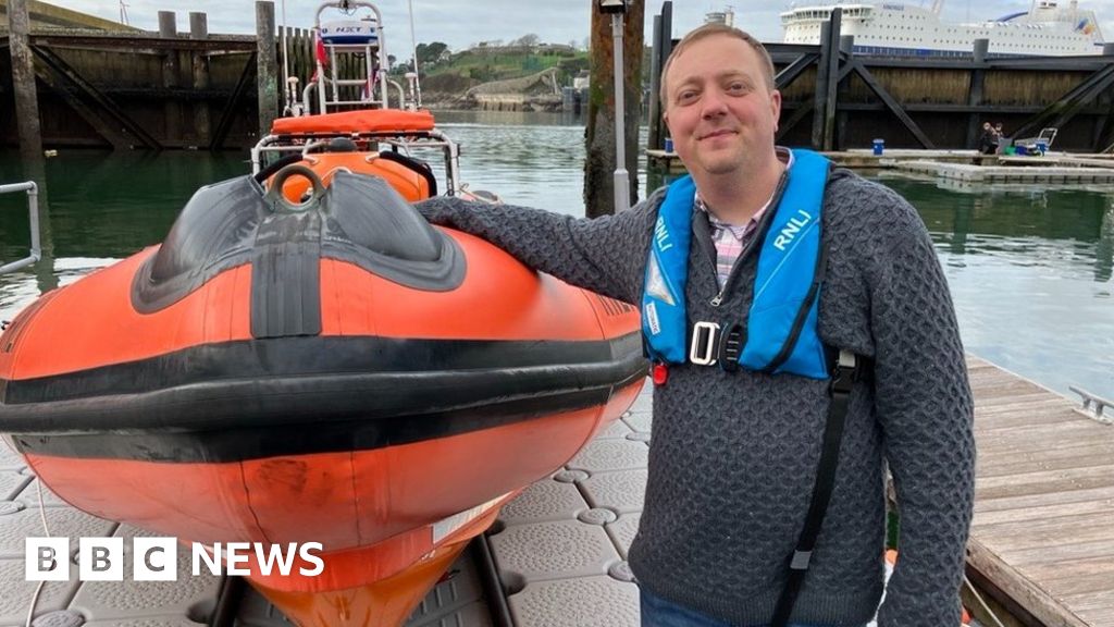 Phone was my lifeline, Devon man rescued by RNLI says
