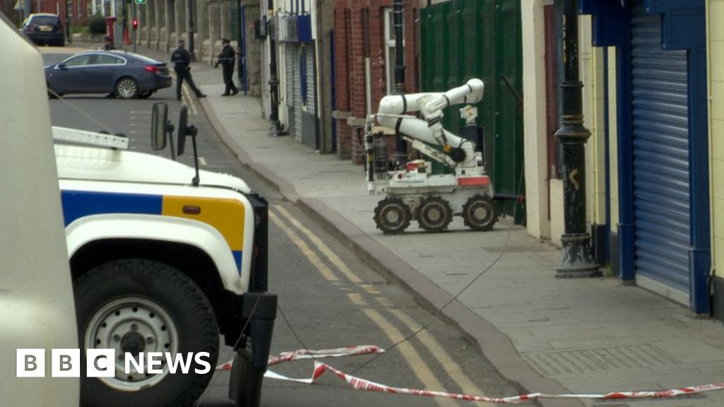 Armagh: Pipe bomb blast causes damage to vehicles at car dealership ...