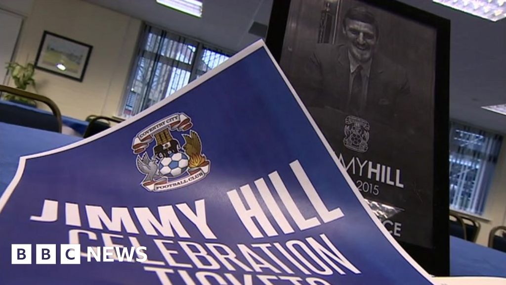 Jimmy Hill fans' tribute: 'We want to be there for him' - BBC News