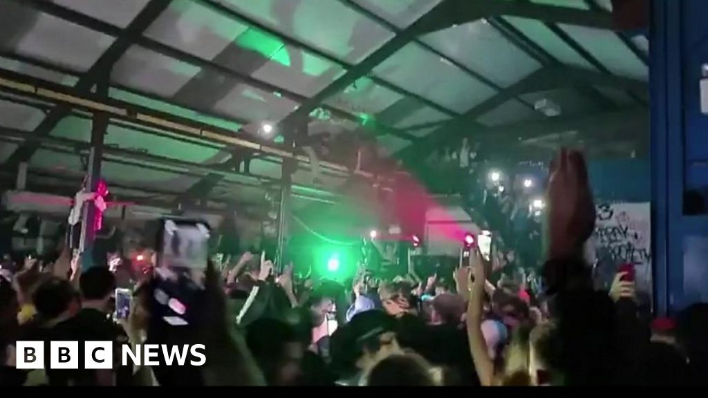 Bristol illegal Halloween rave: Four plead guilty - BBC News