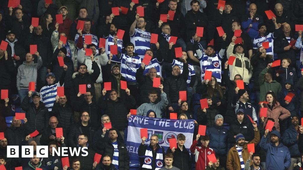Reading and Port Vale FC fans unite in red card protest against Dai Yongge