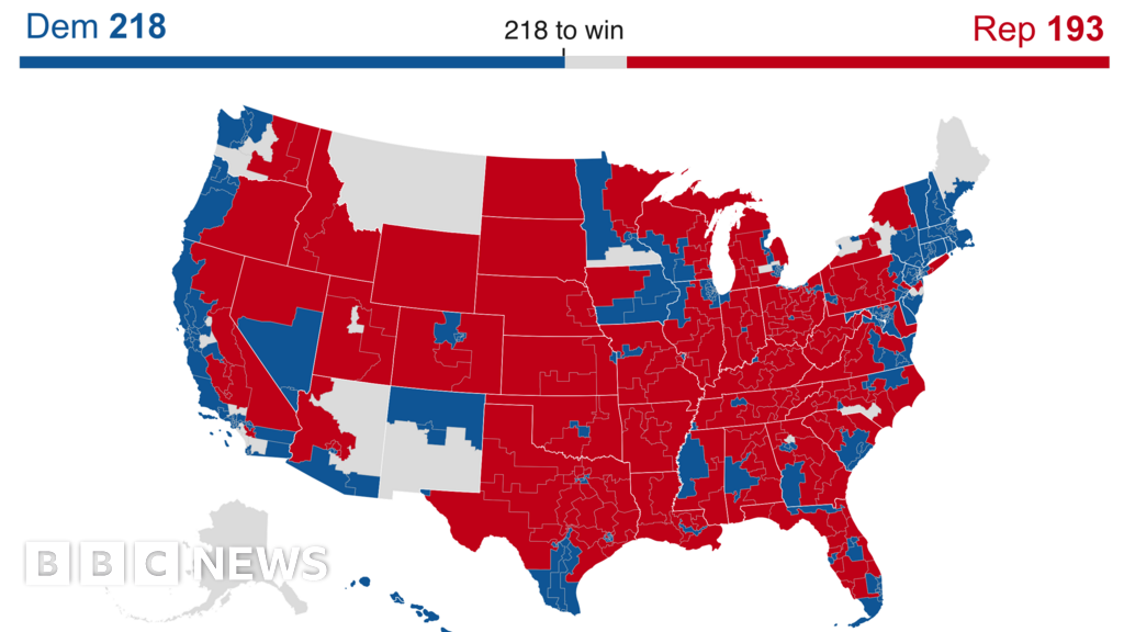 Us Mid Term Election Results 2018 Maps Charts And Analysis Bbc News