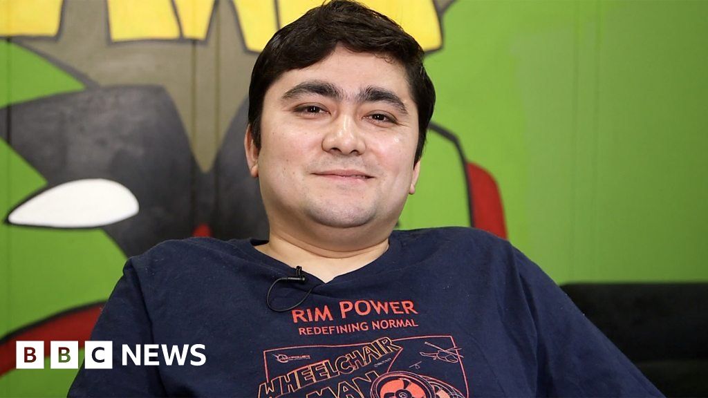 The young Afghan who created a wheelchair superhero