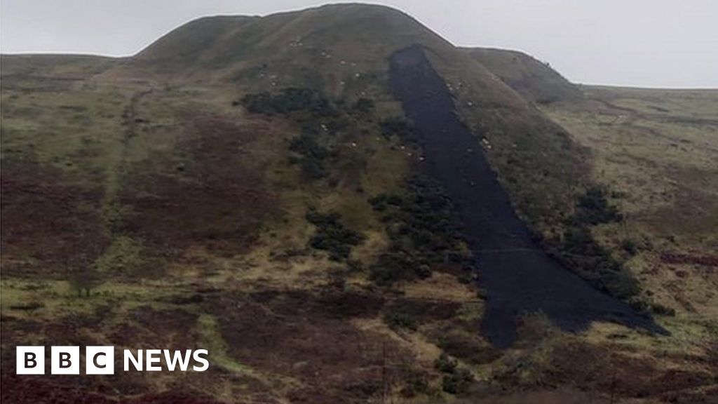 Wattstown: Work to stabilise landslip-hit coal tip to start - BBC News