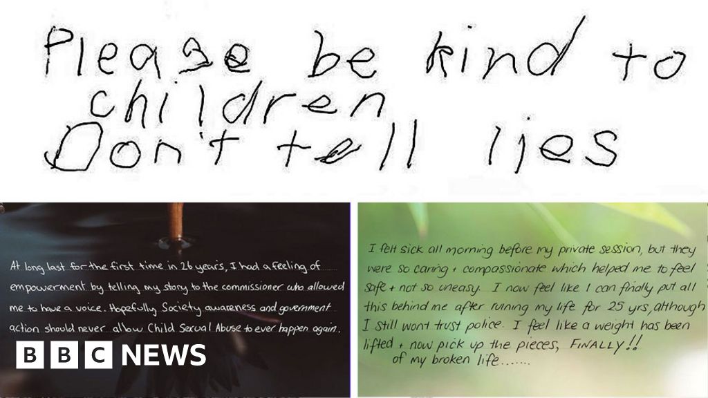 Australia child abuse inquiry: Messages from survivors
