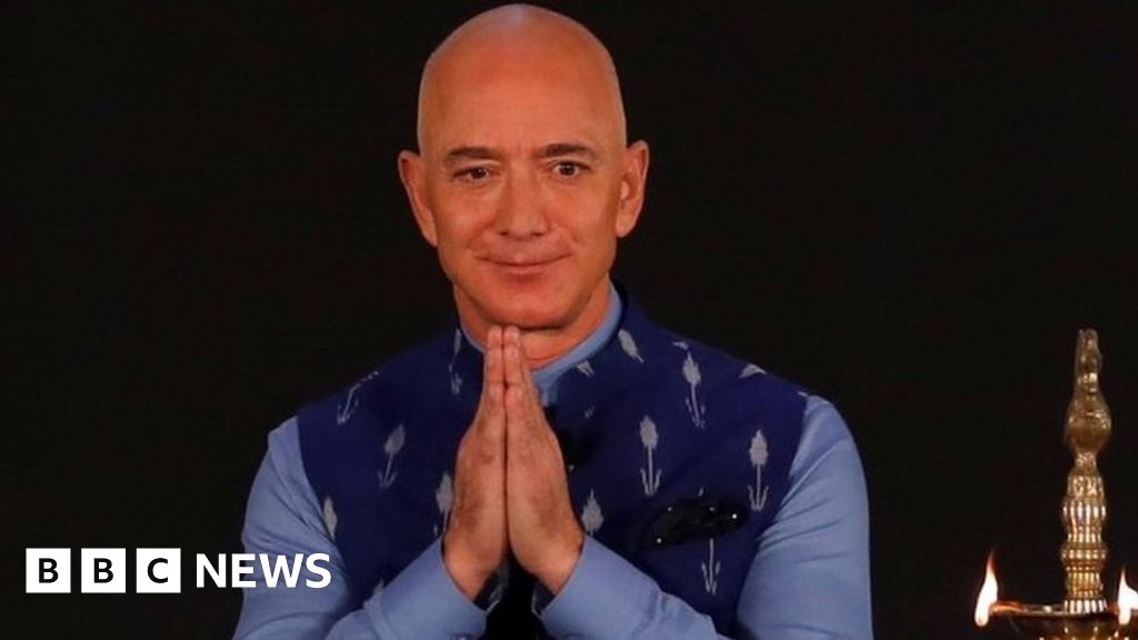 Why India is greeting Amazon's Jeff Bezos with protests