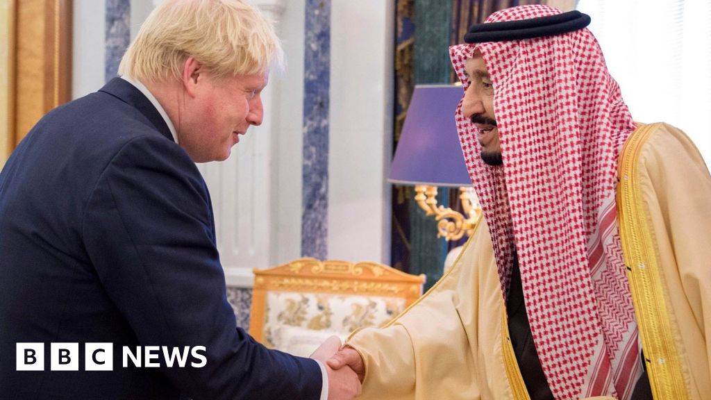 Boris Johnson says there is 'candour' in UK-Saudi relations - BBC News
