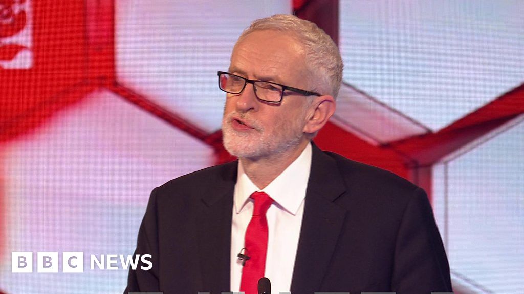 General election 2019: Boris Johnson questions Jeremy Corbyn's Brexit ...