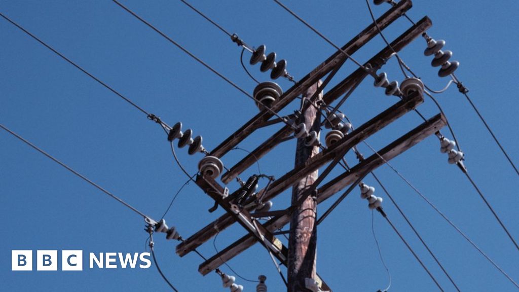 Thieves cut down live power lines near Falkirk - BBC News