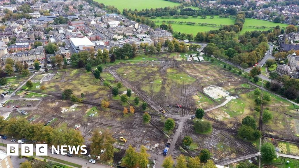 UCI cycle organisers to pay to Harrogate Stray work - BBC News