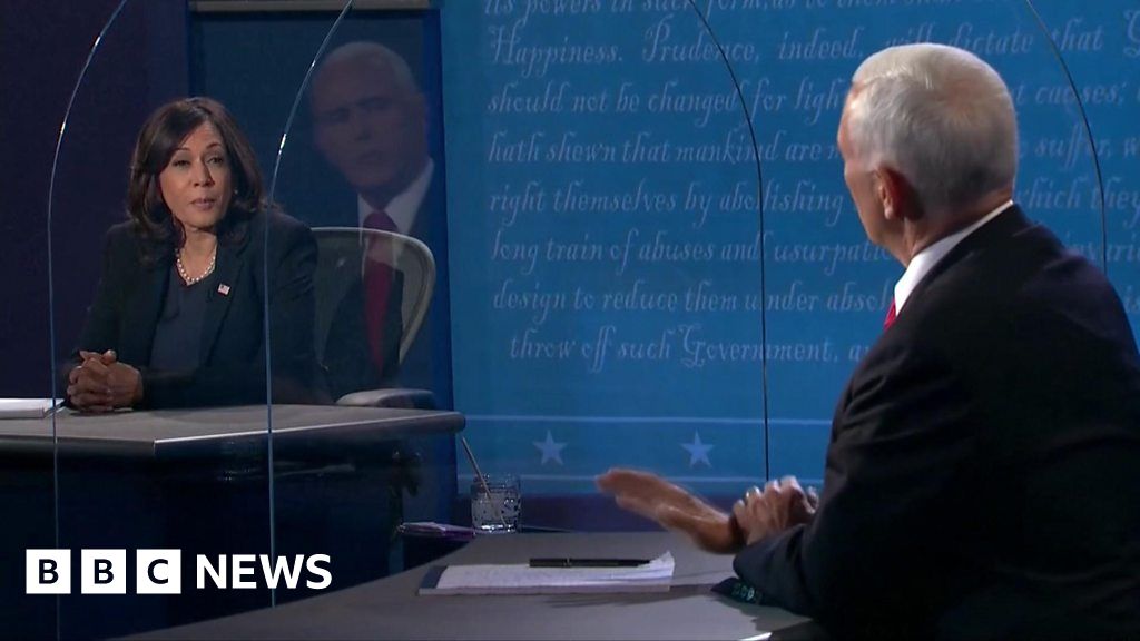 VP debate 2020: Pence accuses Harris of 'playing politics with people's ...