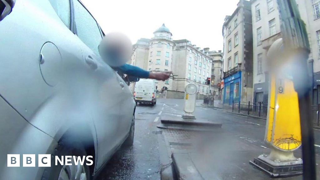 'Dangerous' taxi driver footage 'typifies' Bristol cycling