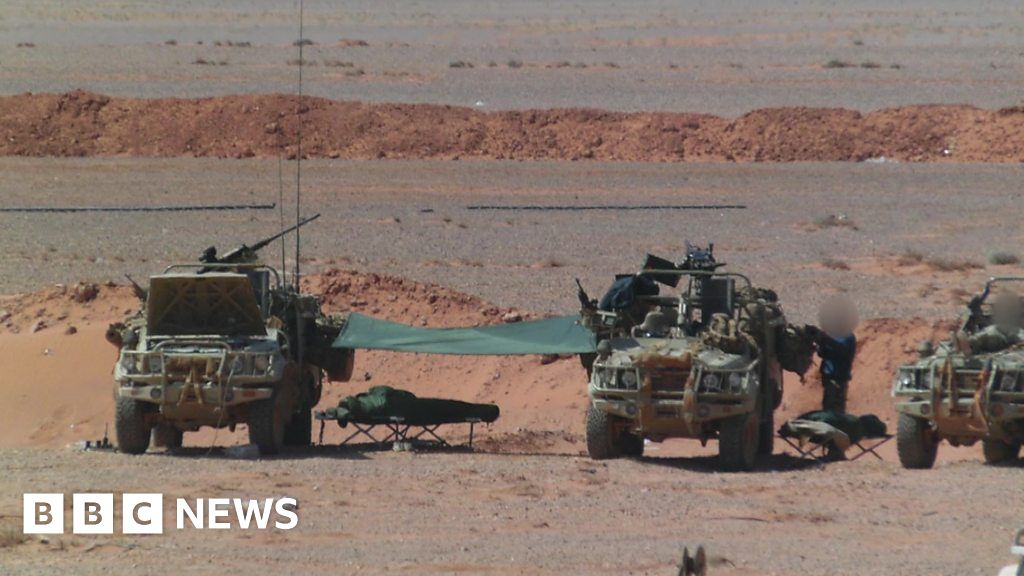 British special forces pictured in Syria - BBC News