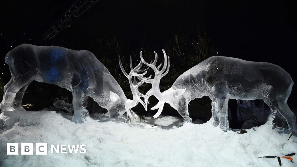 In Pictures: Scotland's story comes alive in ice - BBC News