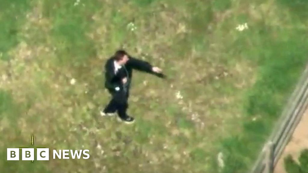 Daniel Boulton: Double killer's final moment of freedom caught on camera