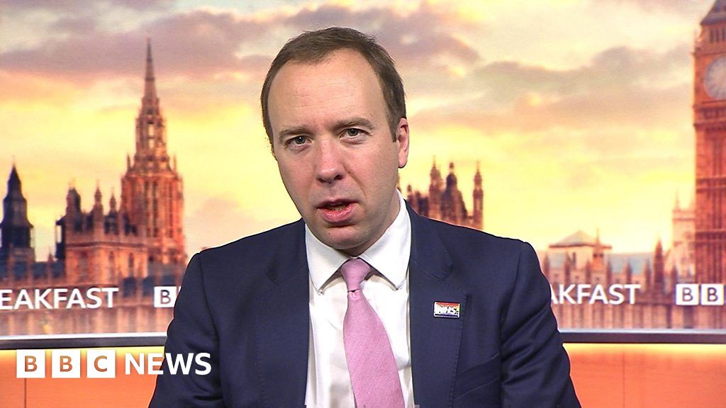 Covid Vaccine Thrilled Hancock Warns Of Long Way To Go